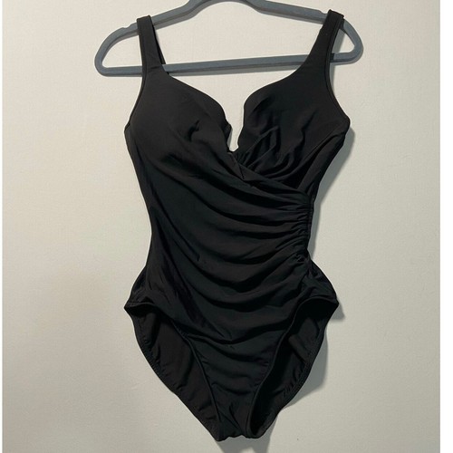 Miraclesuit one piece black size 10 | eBay