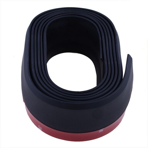 Car Universal Front Bumper Lip Splitter Chin Spoiler Skirt Rubber ...