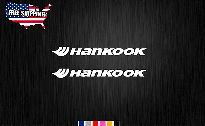 Aftermarket Compatible with HANKOOK TIRES RACING Decal Sticker Pack (2 ...
