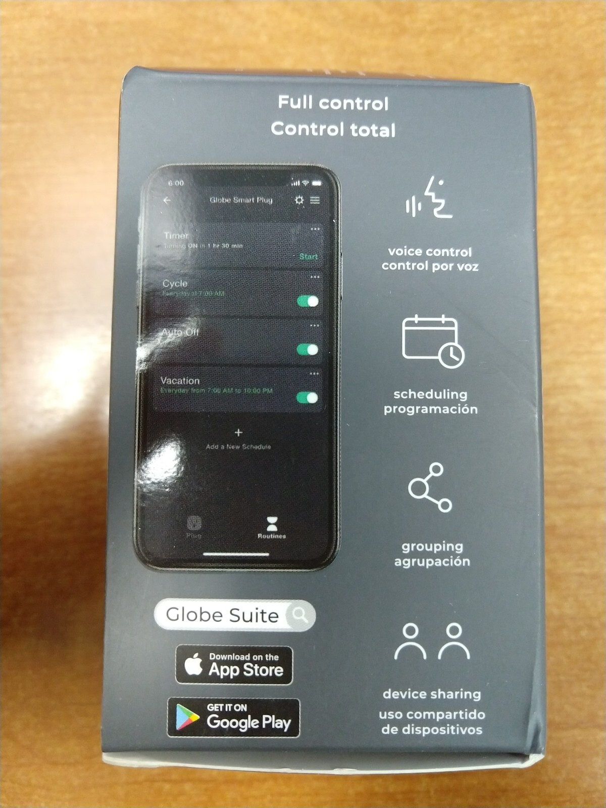 Globe Electric 50329 Wi-fi Smart Collection Plug Mini - White for sale online | eBay