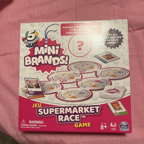NEW Supermarket Race Game by Mini Brands Collectible Fun Gift Great ...