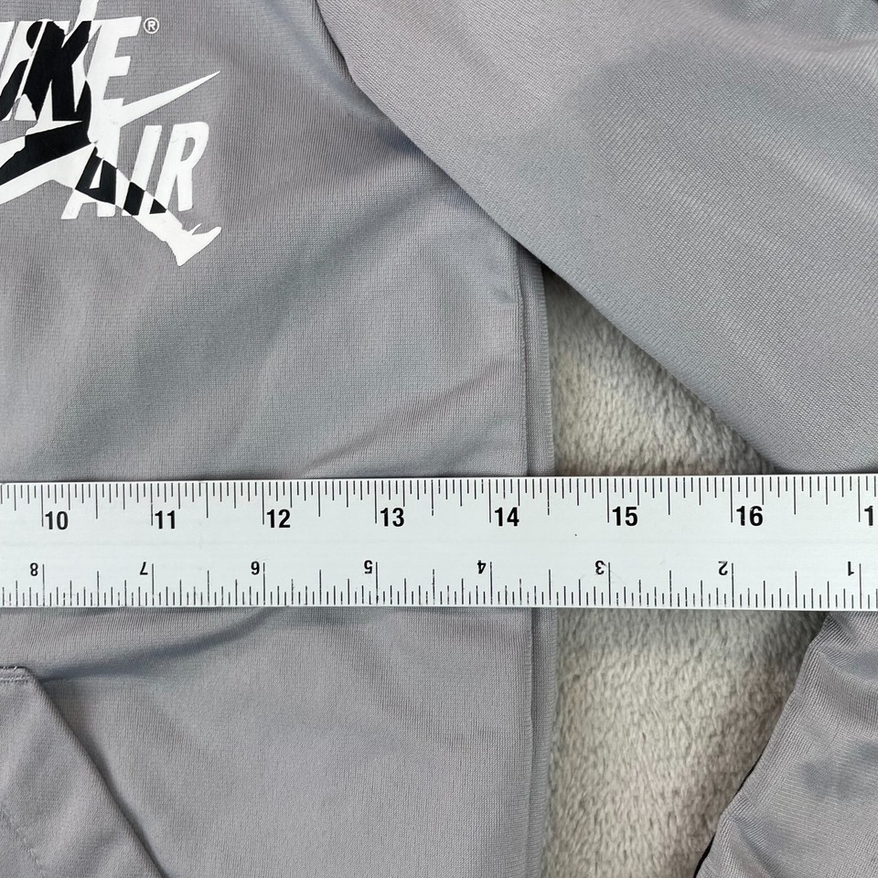 Nike Air Jordan Track Jacket Youth Boys Small 8-10 Yrs Gray Full Zip ...
