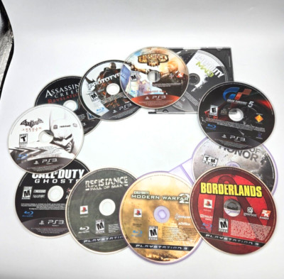 Sony PlayStation 3 PS3 Disc-Only Game Lot x 11 - Call of Duty Batman ...