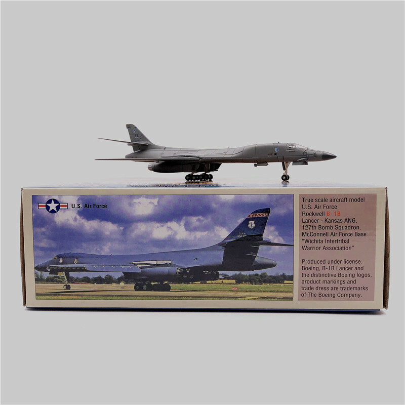 B-1 USAF-EL 28BW Rockwell B-1B Lancer 1/200 diecast plane model | eBay UK