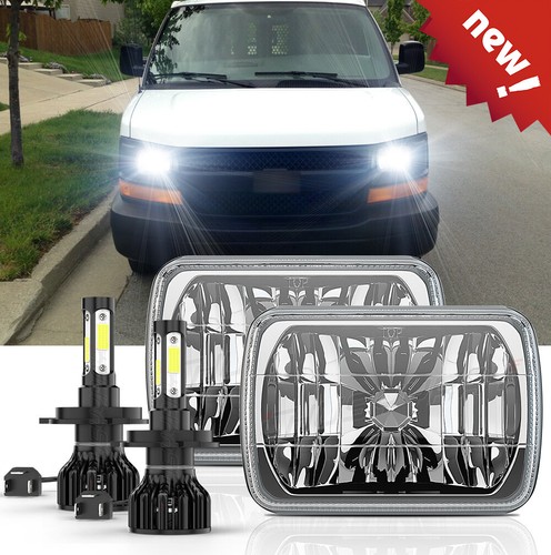 Pair FIT 1994-2018 Chevrolet Express 1500 2500 3500 Cargo Van DOT LED ...