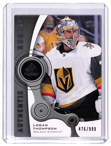 2021-22 SP Game Used Logan Thompson Authentic Rookie 2005-06 Retro /999 ...