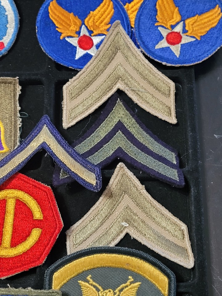 Vintage WW2 US Military Patches Patch Collection | eBay