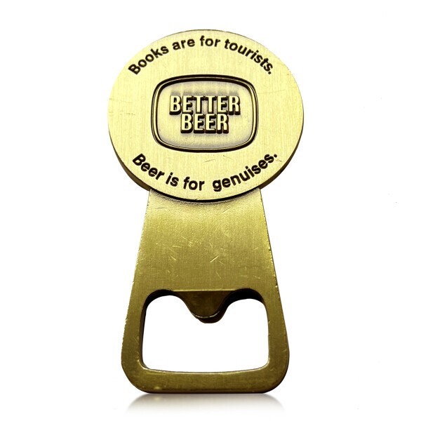 Rush Henderson Brewing Promo Bottle Opener Can Neil Peart Beer Geddy ...
