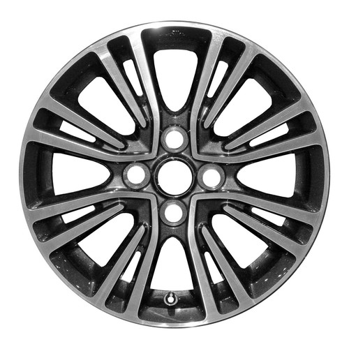 Refurbished 15x5 Machined Dark Charcoal Metallic Wheel 196743099750| eBay