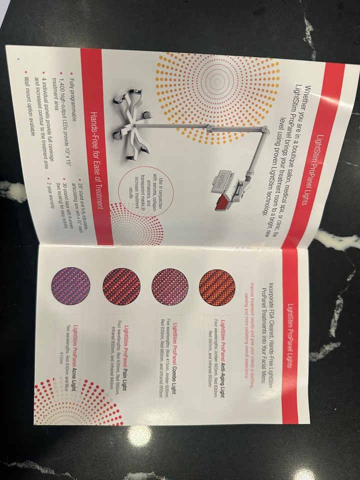 Lightstim Propanel + Red light therapy Pro Panel stim LED Anti aging ...