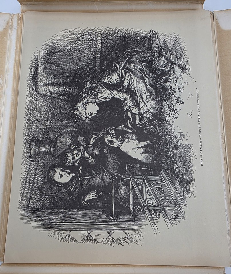 The Christmas Drawings Of Thomas Nast 30 Prints Of Santa In Box 1970 | eBay