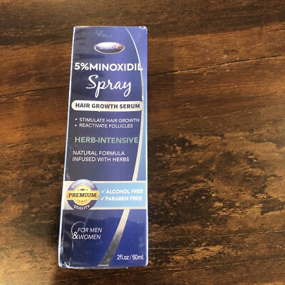 5% Minoxidil Hair Growth Spray for Men and Women 2oz Hair Regrowth ...