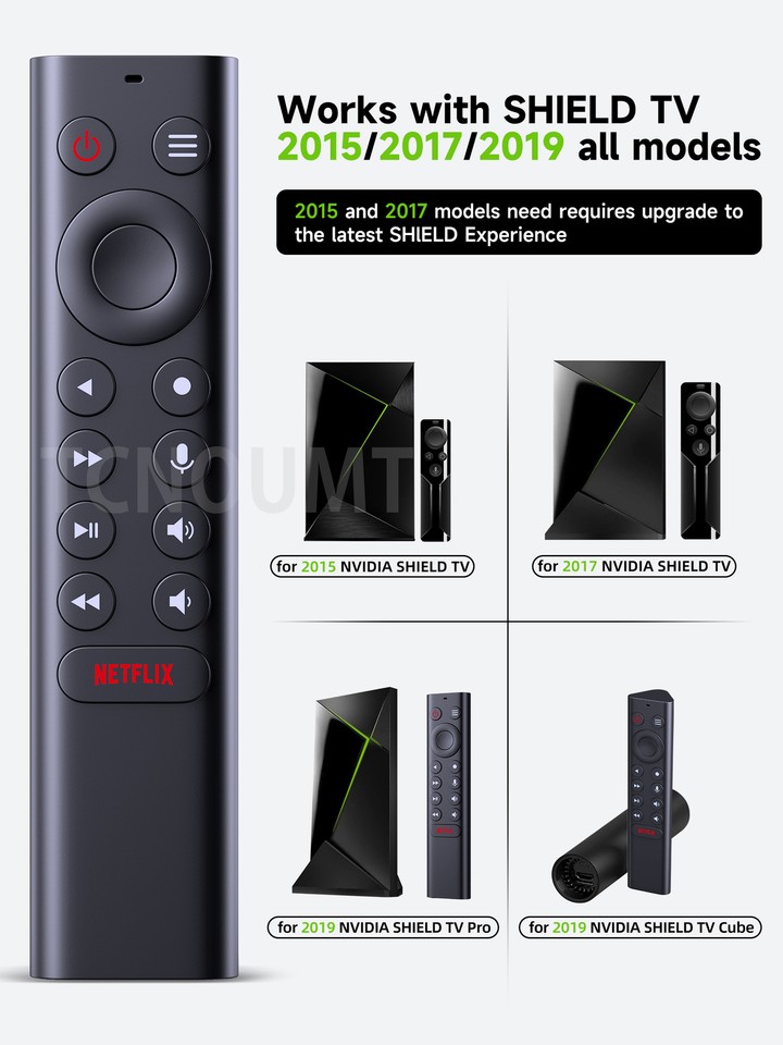 P3700 Voice Remote Control For Nvidia Shield TV 4K HDR Streaming Media ...