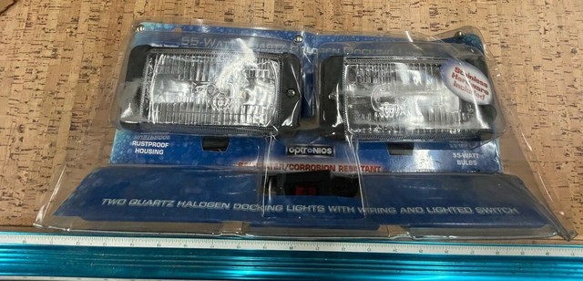 Optronics DL16CC Docking Light Kit 55 Watt Black Housing for sale ...