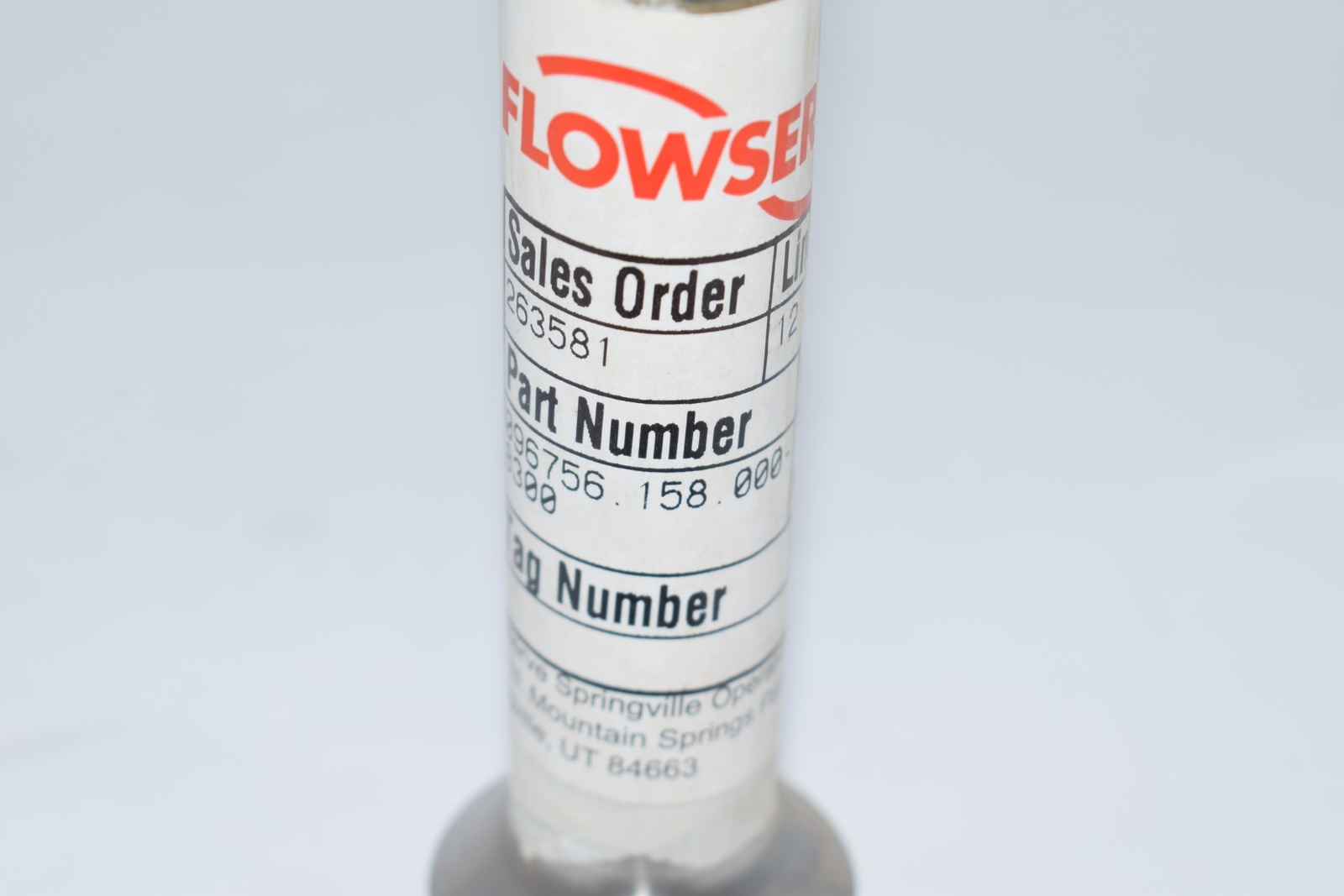 NEW Flowserve 096756.158.000 Stem Plug MK1 1.50/2'' 1.38 CL 150/600 1. ...