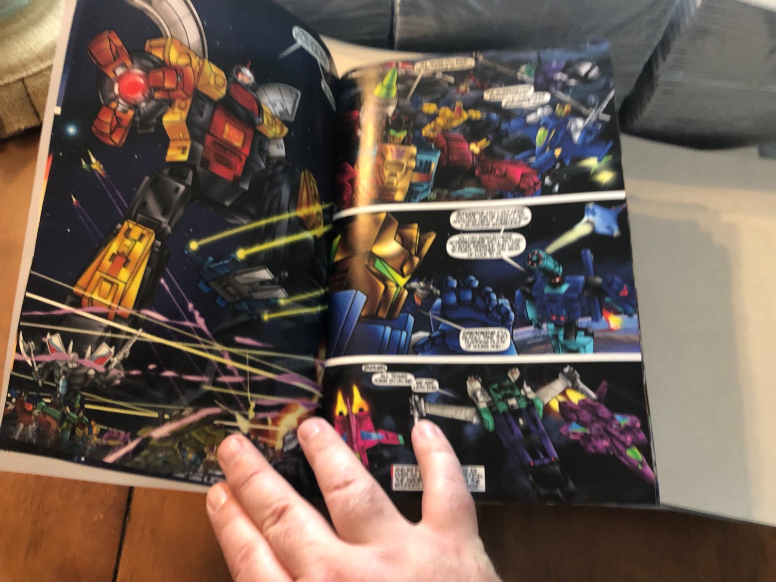 G1 Transformers Fan Comic 2 Book Set Optimus Prime Megatron Autobots ...