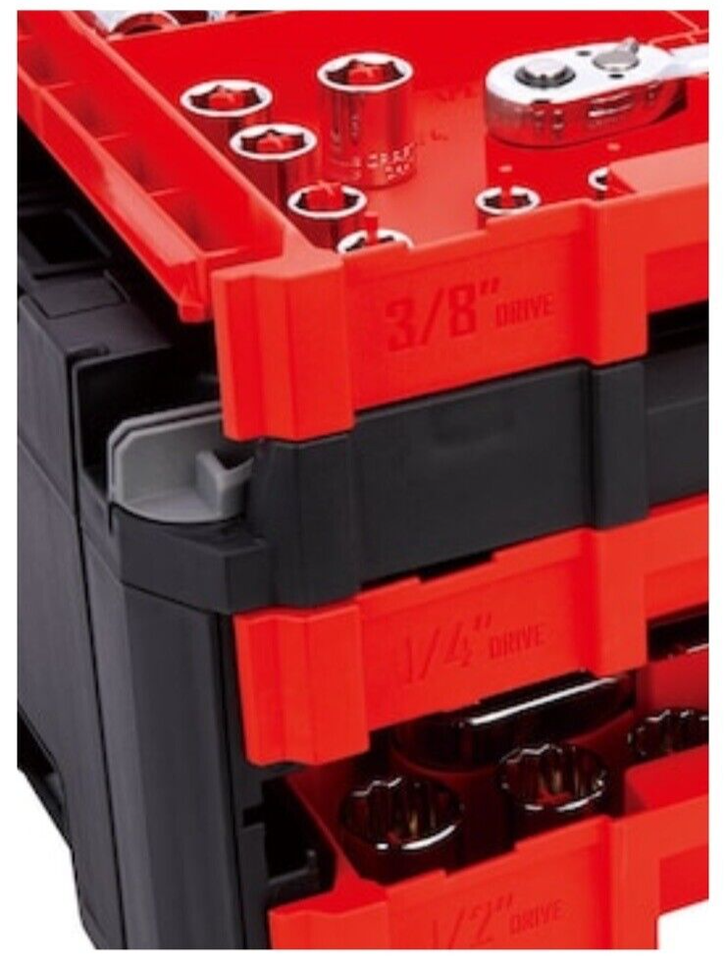 CRAFTSMAN 3 DRAWER TOOL CASE 230 PC VERSASTACK EMPTY **TOOLS NOT ...