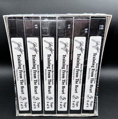 NEW! John Lyons Training From The Heart TV Series Set of 6 VHS Tapes ...