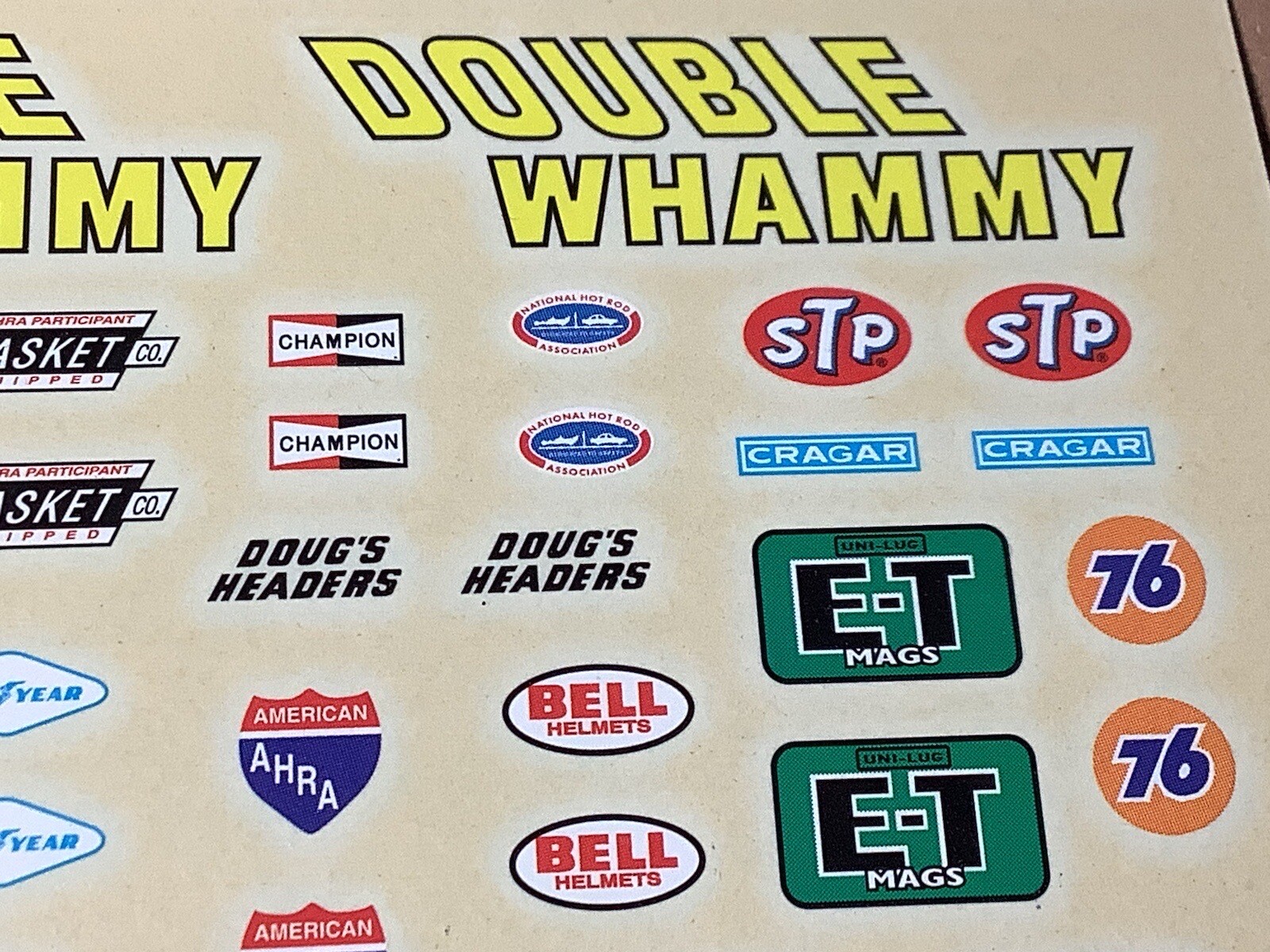 1/25 scale model car parts 53 Hemi Studebaker Decal Set No Box | eBay