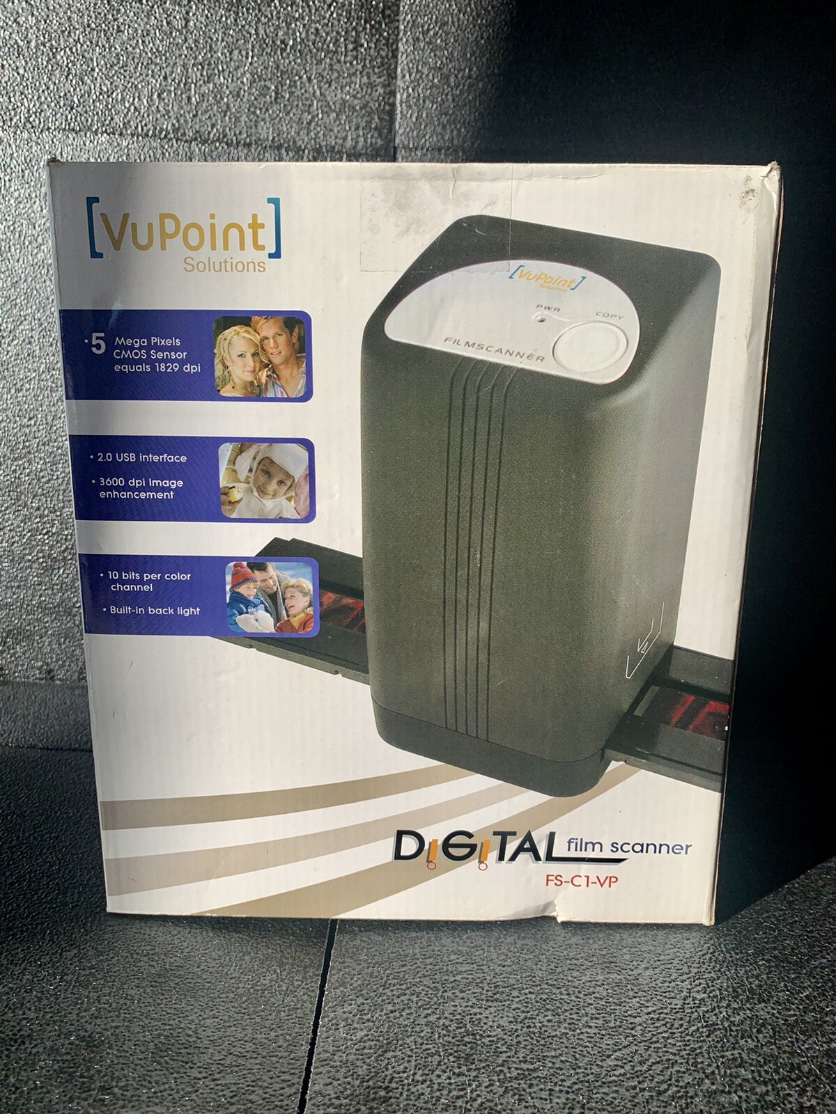 VuPoint FS C1-VP Slide & Film Scanner for sale online | eBay