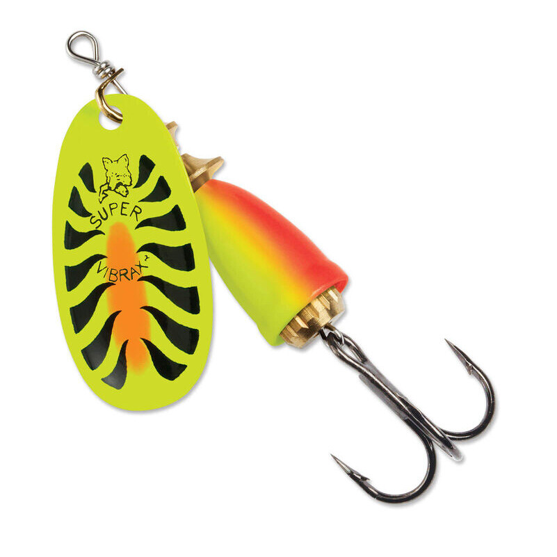 Blue Fox Vibrax Original Fluorescent Spinners - Trout Salmon Perch ...