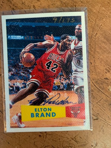 1999-00 Topps Gallery Heritage #TGH2 Elton Brand AUTOGRAPH | eBay