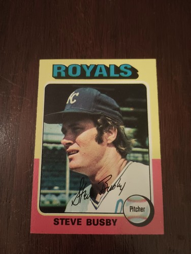 1975 Topps #120 Steve Busby (NRMT) | eBay