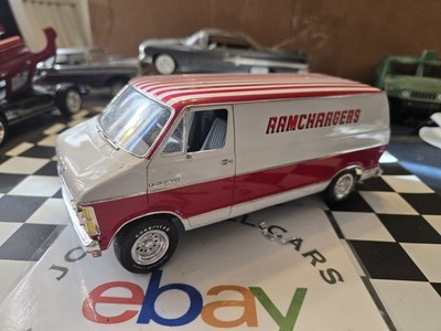 BUILT MODEL CAR MPC? DODGE RAM CHARGER VAN OLDER BUILT HAS FOIL WORK | eBay