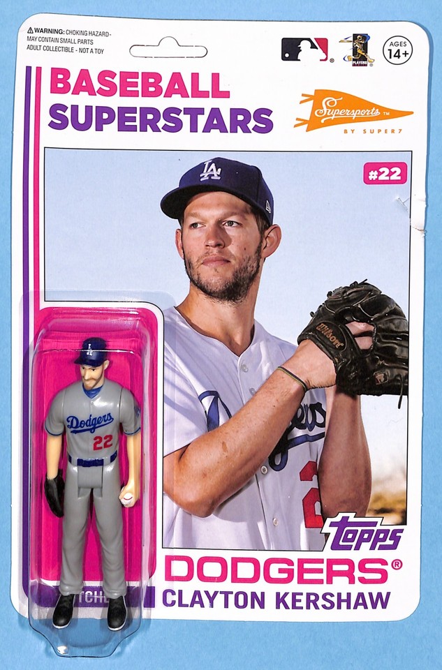 2020 Topps Big League MLB Superstars Super7 Collectible Action Figures ...