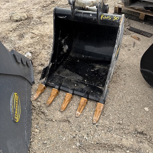 30” Caterpillar 307 308 Tooth Digging Bucket Mini Excavator Case ...