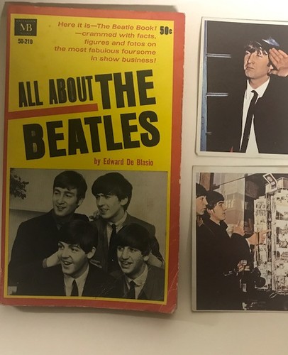 Rare paperback book THE BEATLES - ALL ABOUT THE BEATLES and Beatles ...