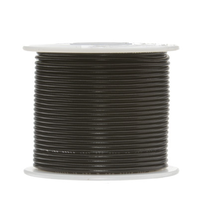 20 AWG Gauge Stranded Hook Up Wire Black 250 ft 0.0320" UL1015 600 ...