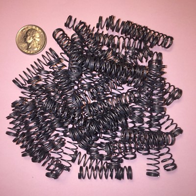 100 Pcs Small Compression Springs 1-1/2 in. (40 mm) Long x 3/8 in. (10 ...