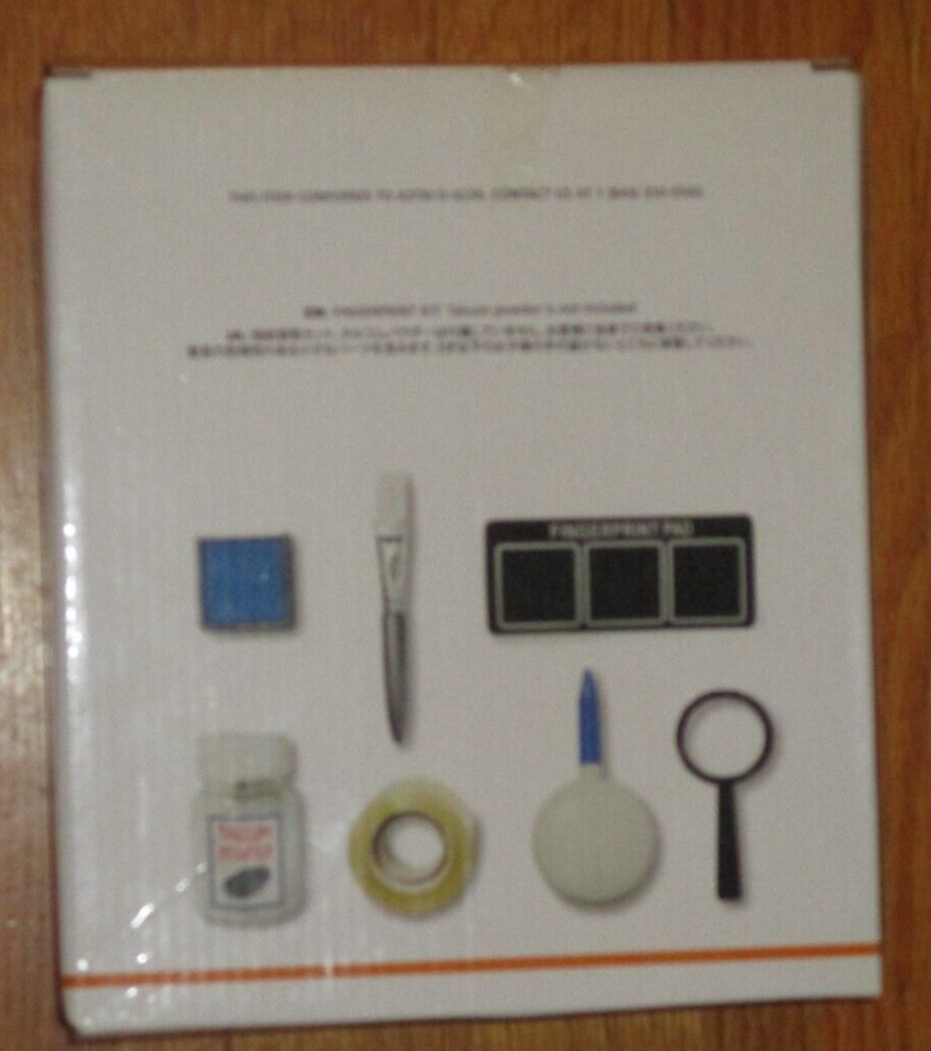 New Sealed Detective Fingerprint Kit Educational Science Toy Item ...