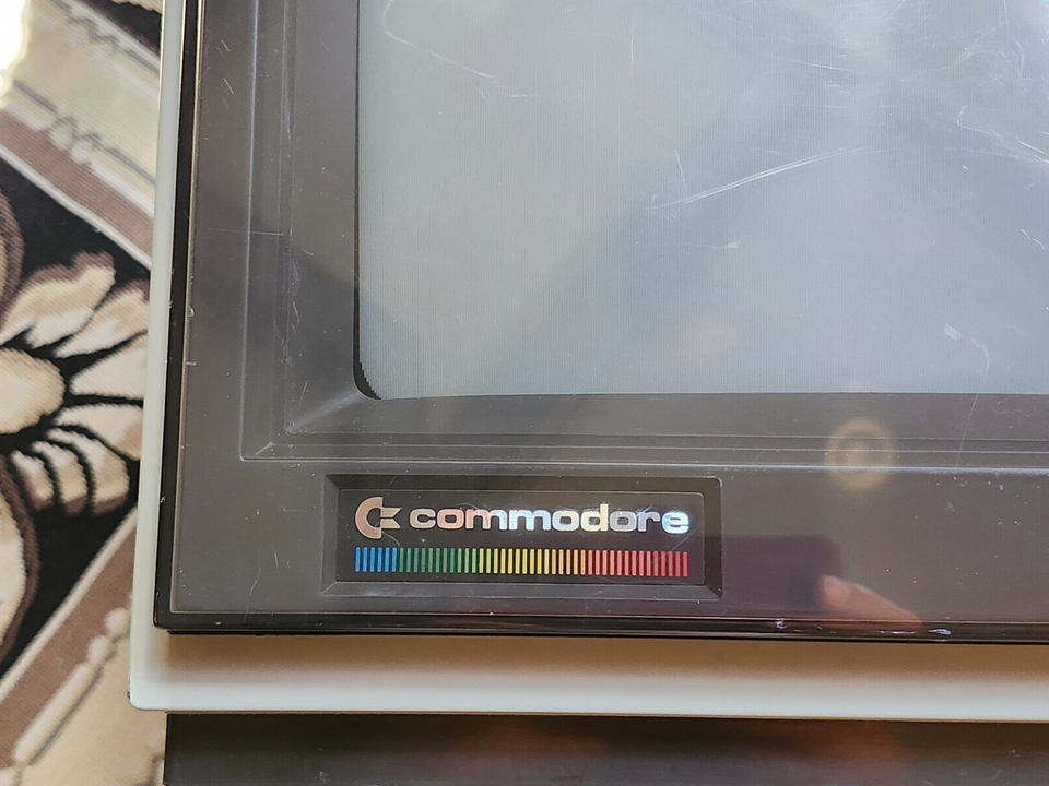 Vintage Rare 1985 Commodore CM-141 Color Monitor (Parts and Repair Only) | eBay