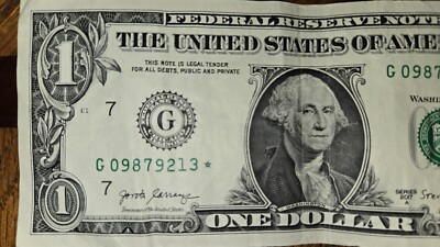 2017 G One Dollar Star Note | eBay