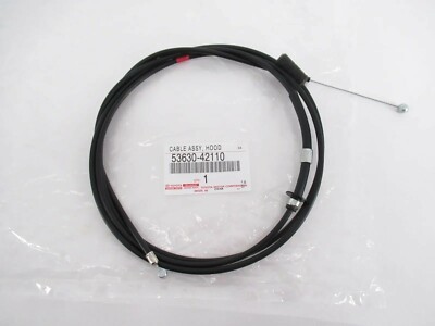 FACTORY TOYOTA 2013-2018 RAV4 HOOD LOCK LATCH RELEASE CABLE 5363042110 ...