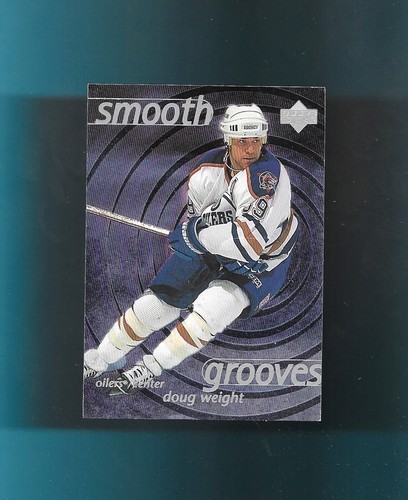 1997-98 Upper Deck SMOOTH GROOVES Card # SG-20 DOUG WEIGHT EDMONTON ...