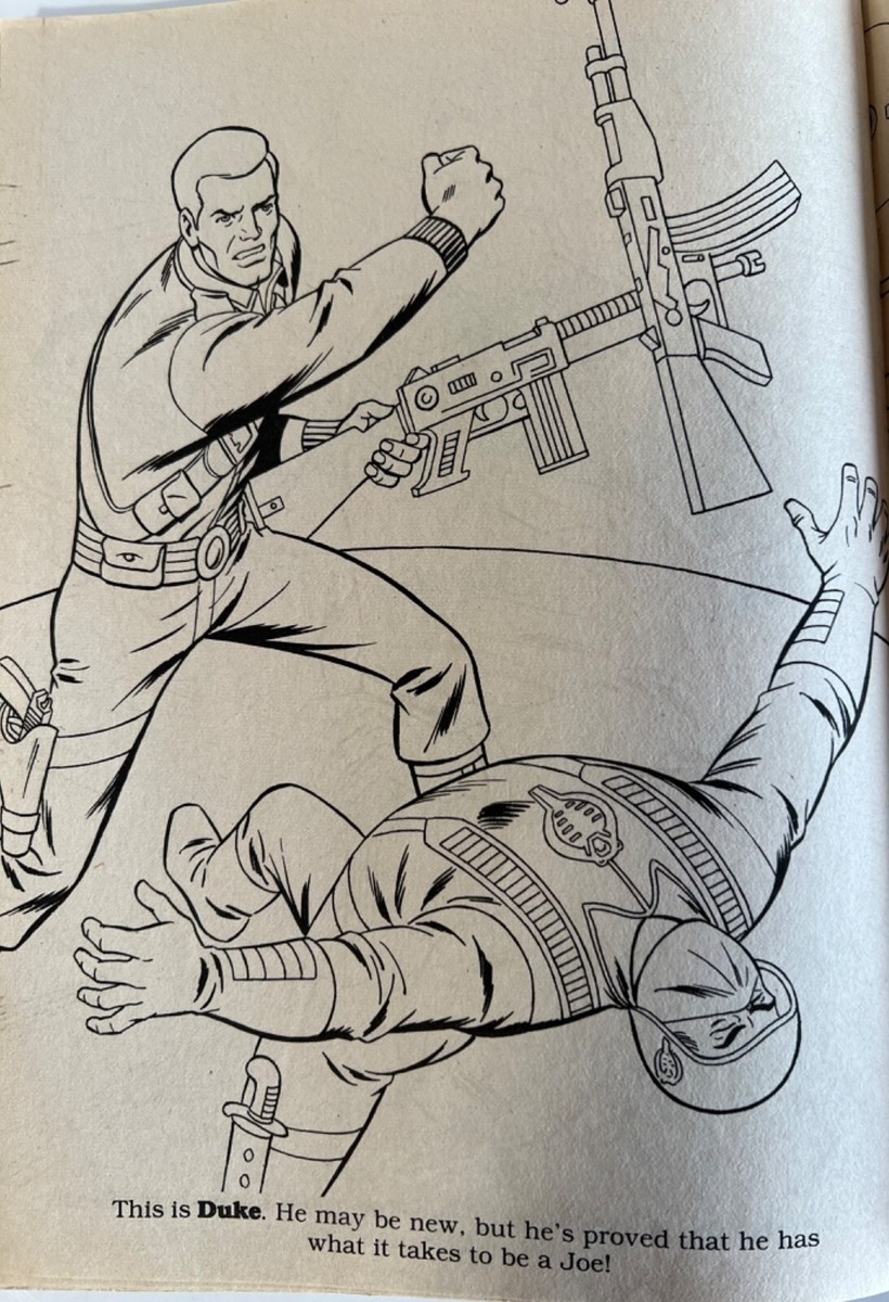 Gi Joe Duke Coloring Pages