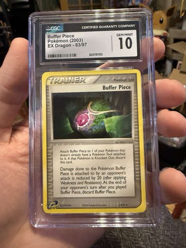 Buffer Piece 72/101 EX Dragon Frontiers Pokemon Card Non Holo Trainer ...