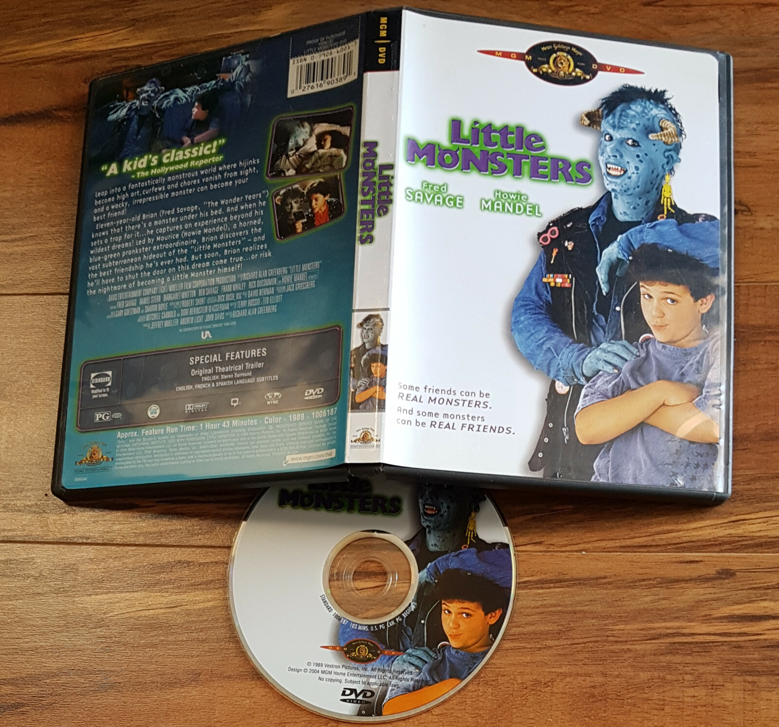/840 Little Monsters DVD from MGM (Howie Mandel, Fred Savage) Rare ...
