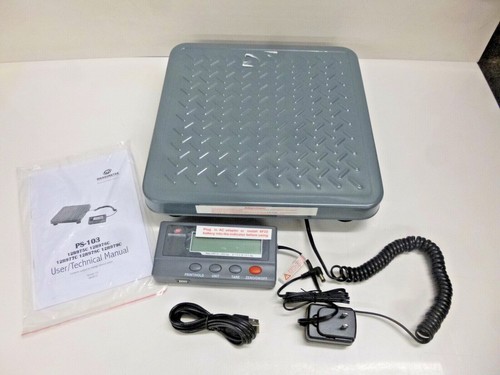 NEW!! MEASURETEK 35kg/77 lb. Digital LCD Platform Bench Scale w Remote ...