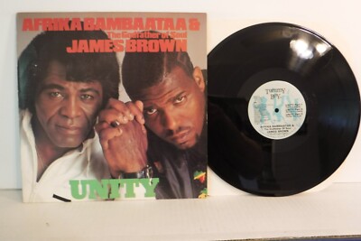 Afrika Bambaataa & James Brown, Unity, 1984 Tommy Boy TB 847 12" single ...