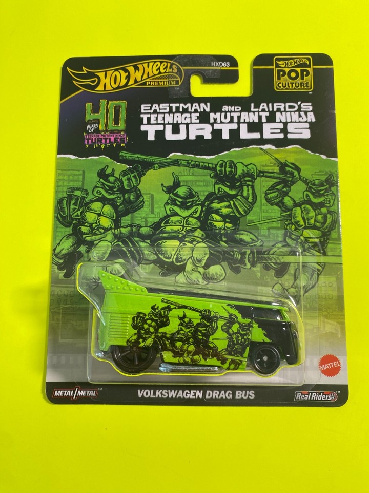 Hot Wheels Drag Bus Teenage Mutant Ninja Turtles Pop Culture TMNT ...