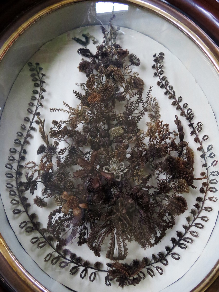 Victorian Mourning Hair Art