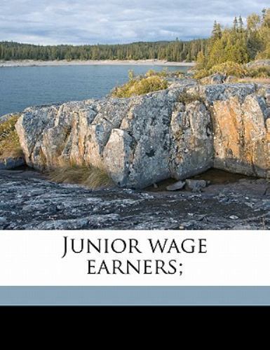 Junior Wage Earners; by Wilson Woelpper and Anna Y. Reed (2010, Trade ...
