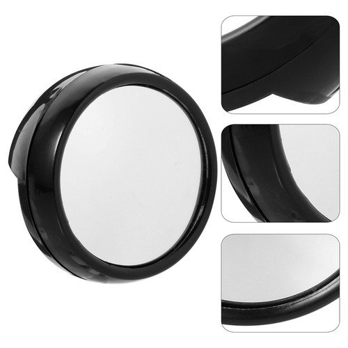 2 Pcs Mini Computer Mirror Magnifing Desk Rear View Office Rearview | eBay