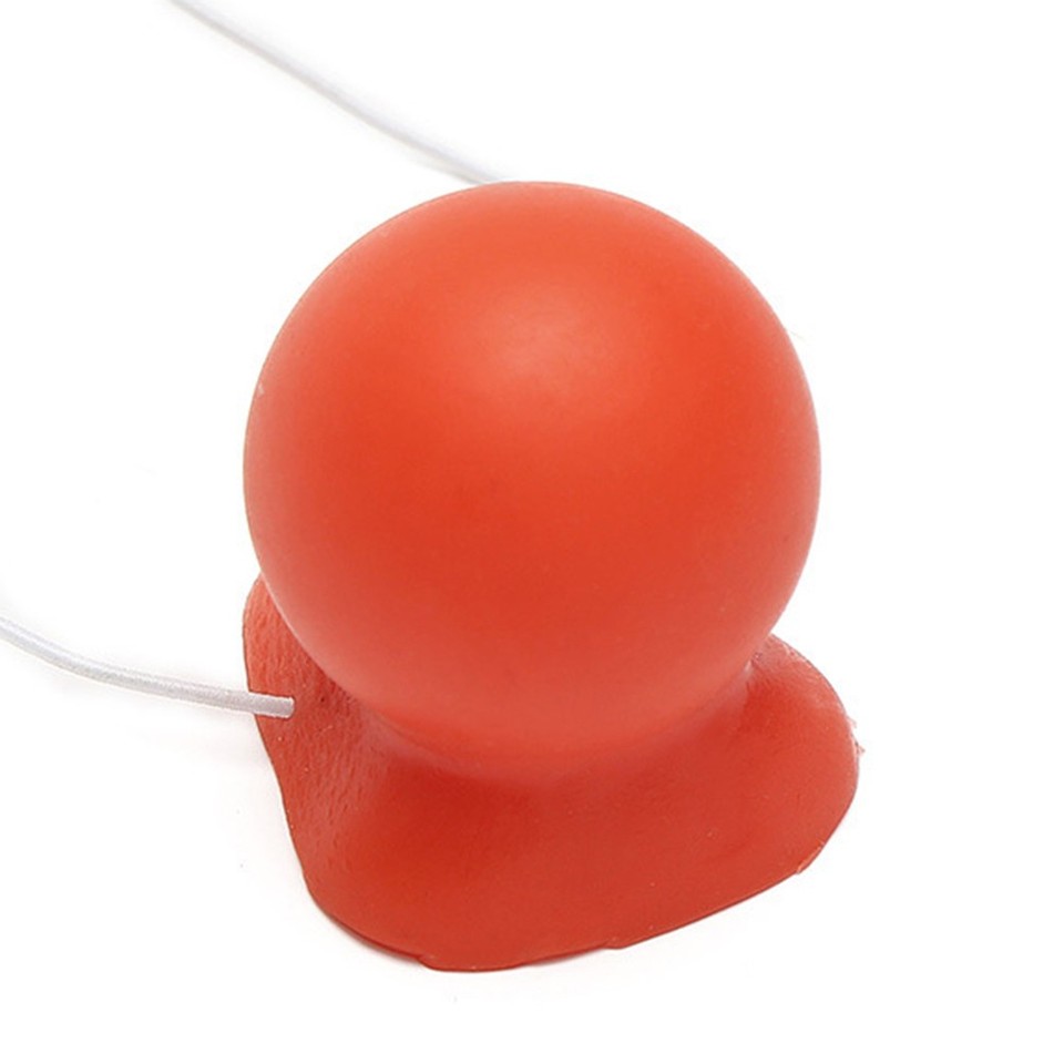 4pcs/pack Rubber Honking Clown Nose for Halloween Masquerade Carnival ...