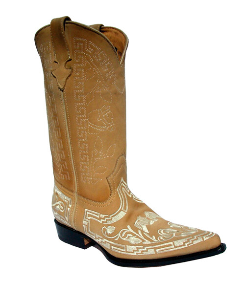 MEN'S WESTERN RODEO COWBOY BOOTS 100% GENUINE LEATHER BOTA VAQUERA ...