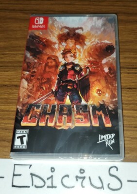 Chasm Nintendo Switch Limited Run Games #085 LRG Factory Sealed | eBay
